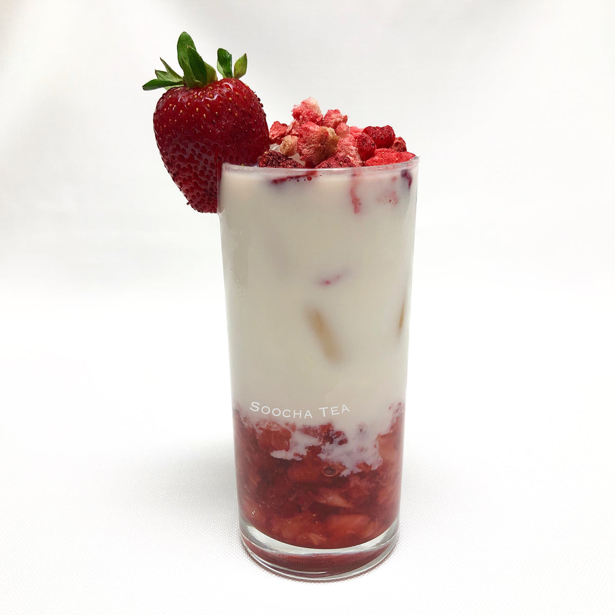 Strawberry Balhyocha Milk Tea | Recipes - Soocha Tea