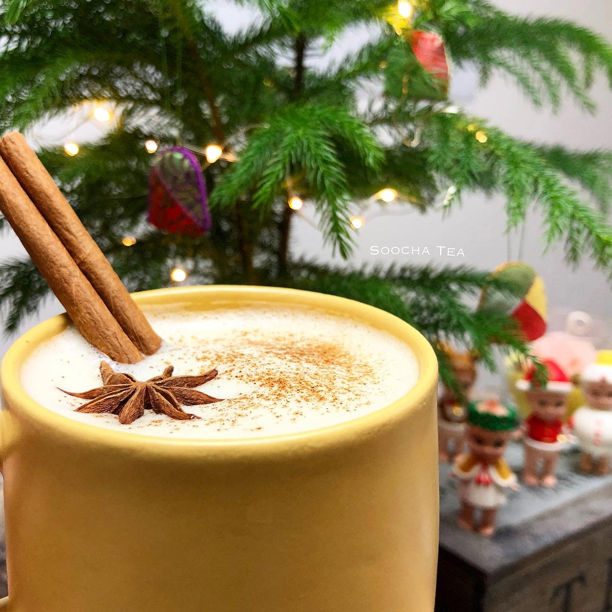 Balhyocha Eggnog Latte | Recipes - Soocha Tea